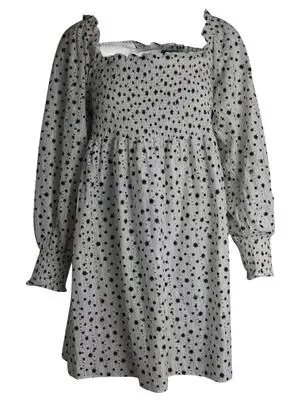 RIXO Bethany Puff-Sleeve Dress