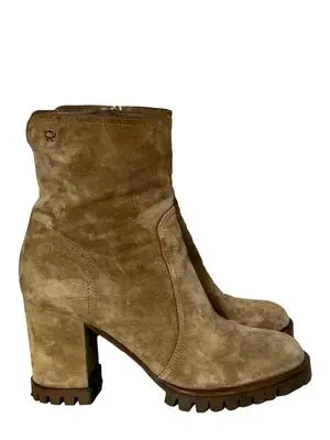 GIANVITO ROSSI Timber Zipped Ankle Boots - Brown
