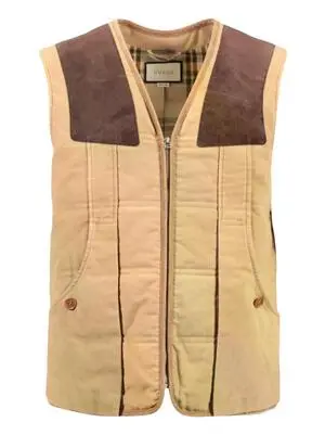 Gucci Zip-up Gilet - Neutrals