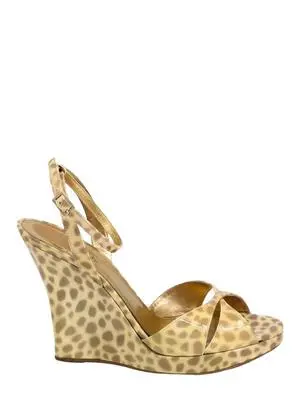 KATE SPADE NEW YORK Ocelot Wedge Sandals