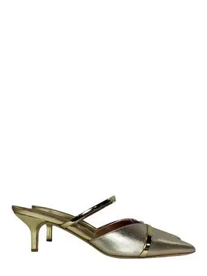 MALONE SOULIERS Frankie Strappy Mules - Gold