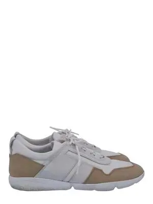TOD'S Two-tone Lace-up Sneakers - White
