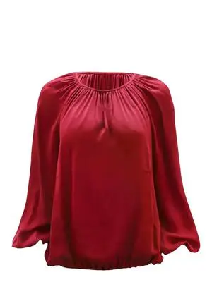Diane Von Furstenberg Marnie Blouse - Red