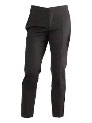 Dior Cropped Wool Trousers - Black