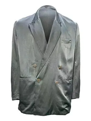 Dries Van Noten Double-breasted Blazer - Grey