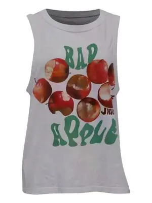 JW Anderson Bad Apple Sleeveless T-shirt - White