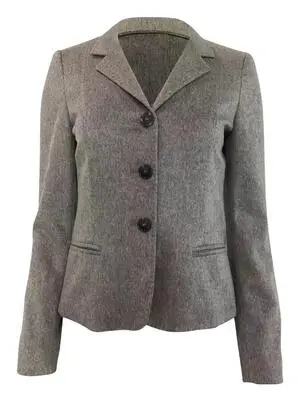 MAX MARA Notched-Lapel Single-Breasted Blazer