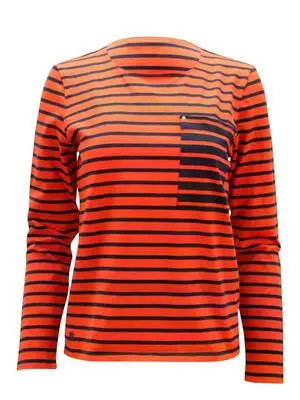 Ralph Lauren Striped Blouse - Red