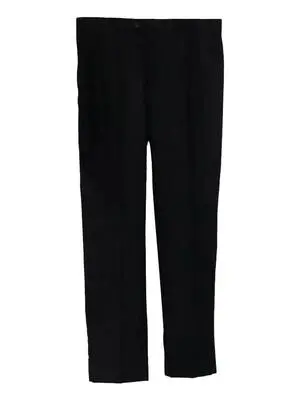 Saint Laurent Wool Trousers - Black