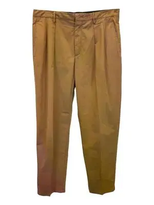 Valentino Garavani Pleated Chino Pants - Brown