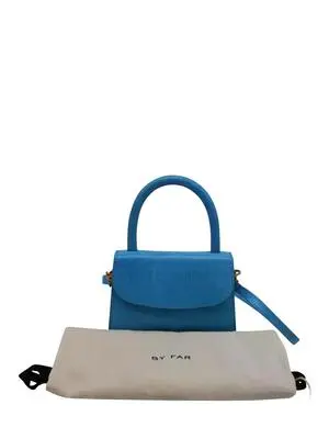 By Far Leather Mini Bag - Blue