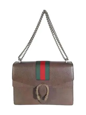 Gucci Medium Dionysus Shoulder Bag - Brown