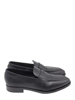 TOD'S Leather Loafers - Black