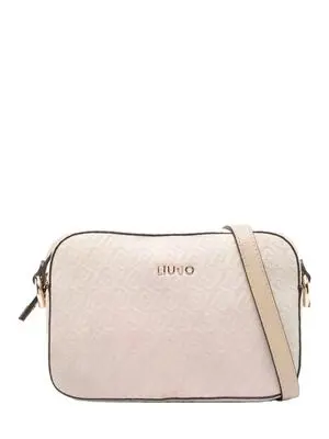 Liu Jo Logo-debossed Cross Body Bag - Neutrals
