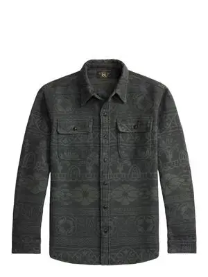 Ralph Lauren Abstract-pattern Overshirt - Grey