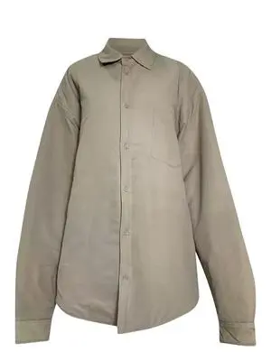 THE FRANKIE SHOP Padded Button-Up Overshirt