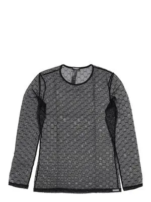 Dsquared2 Lace Long-sleeve Top - Black