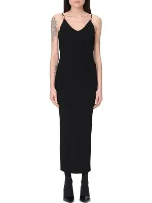 Versace Sleeveless Maxi Dress - Black