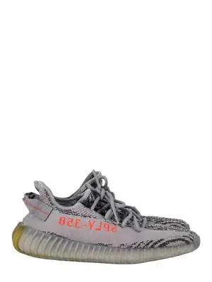 Yeezy 350 V2 Knit Sneakers - Grey