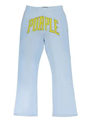 PURPLE BRAND Collegiate Flared Pants