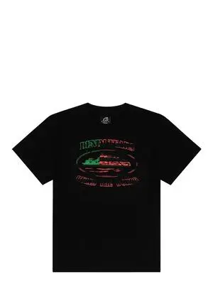 DENIM TEARS X Cortiez Alcatraz T-shirt - Black