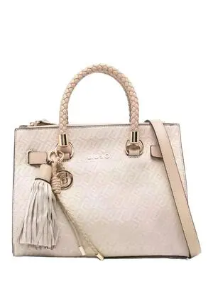 Liu Jo Braided Handle Tote Bag - Neutrals