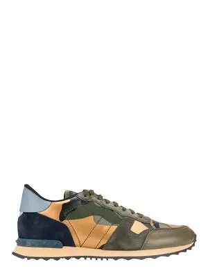 Valentino Garavani Rockrunner Sneakers - Black