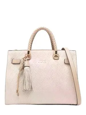 Liu Jo Manhattan Braided-handle Tote Bag - Neutrals