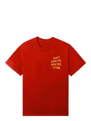 ANTI SOCIAL SOCIAL CLUB Classic Mind Games Tee - Red