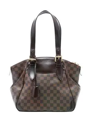 LOUIS VUITTON Damier Ebene Verona Mm Shoulder Bag - Brown