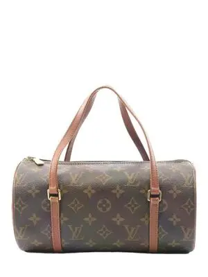 LOUIS VUITTON 1996 Monogram Papillon 26 Handbag - Brown
