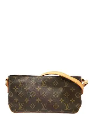 LOUIS VUITTON 2002 Monogram Trotteur Crossbody Bag - Brown