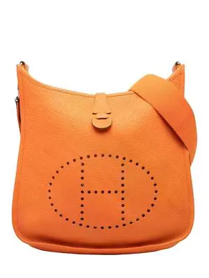 Hermès 2009 Evelyne Iii Pm Crossbody Bag - Orange