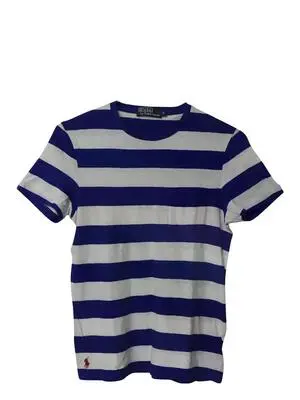 Polo Ralph Lauren Striped Crew-neck T-shirt - Blue