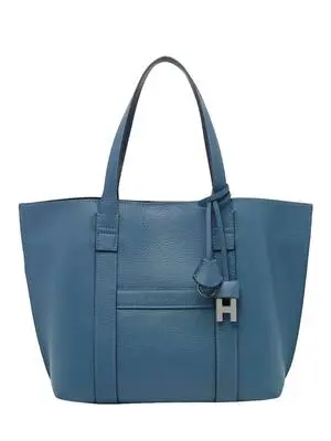 Hogan Logo-tag Tote Bag - Blue