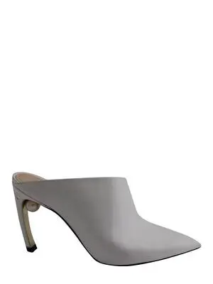 NICHOLAS KIRKWOOD Leather Mules - White