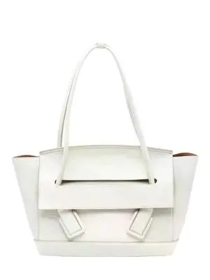 Bottega Veneta 2012-2025 Medium The Arco Tote Bag - White