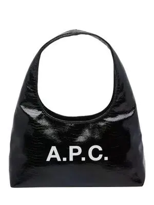A.p.c. Baby Ninon Shoulder Bag - Black