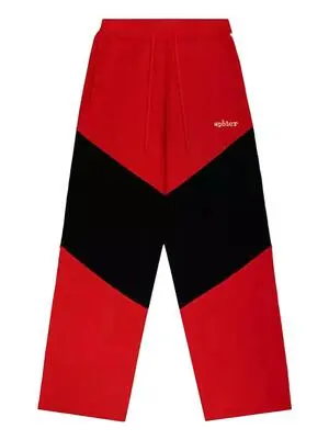 SP5DER Drawstring Track Pants - Red