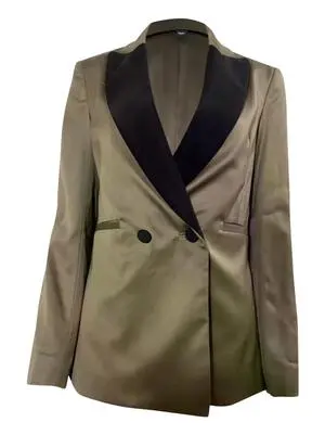 Rachel Comey Two-toned Double-breasted Blazer - Neutrals