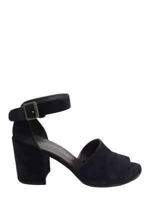STUART WEITZMAN Soho Gal Block Sandals - Blue