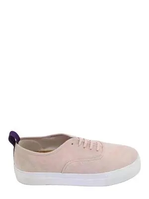 Eytys Mother Suede Laced Sneakers - Pink