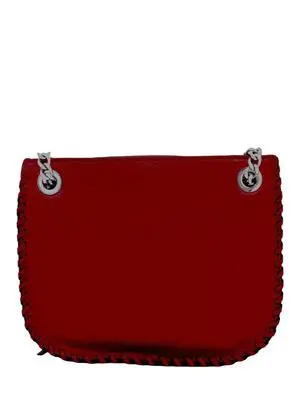 Michael Kors Chain Whipstitch Shoulder Bag - Red