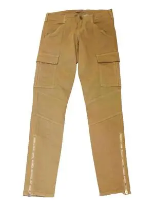 J Brand Zip-hem Cargo Trousers - Brown