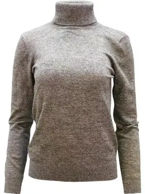 Calvin Klein Ribbed Turtleneck Sweater - Grey