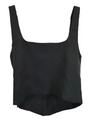 REFORMATION Square-Neck Corset Top