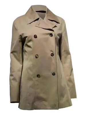 TOTEME Cotton Double-breasted Jacket - Neutrals