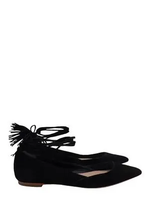 LOEFFLER RANDALL Pointed-toe Ballerina Shoes - Black