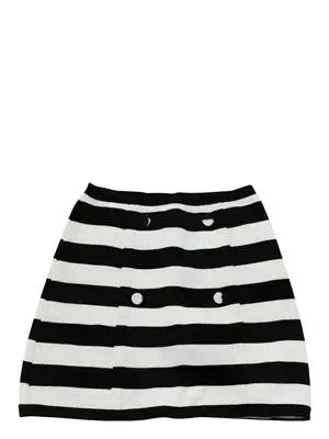 Missoni Striped Knit Mini Skirt - Black