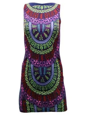 Mara Hoffman Printed Open-back Dress - Purple